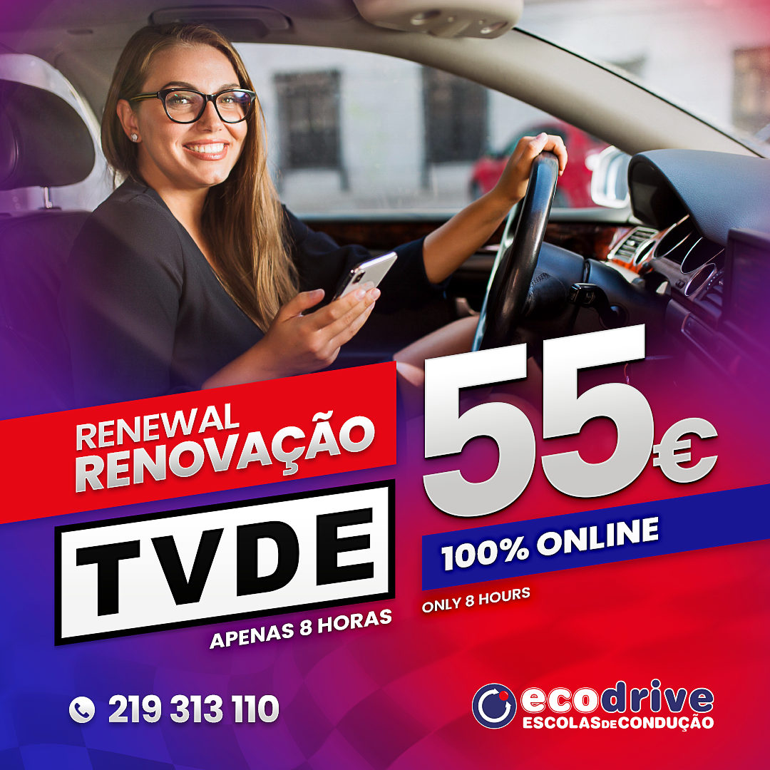 TVDE Training | Ecodrive | Driving School